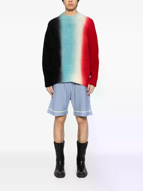 CHARLES JEFFREY Striped Shorts