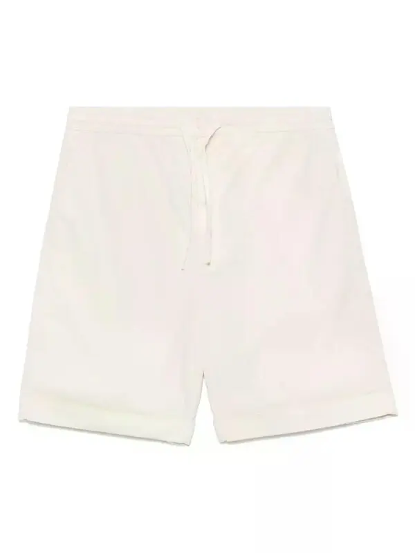 Canali Twill Shorts - Neutrals