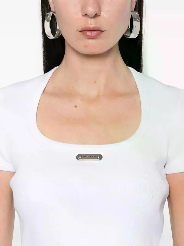 Alexander McQueen Logo-plaque T-shirt