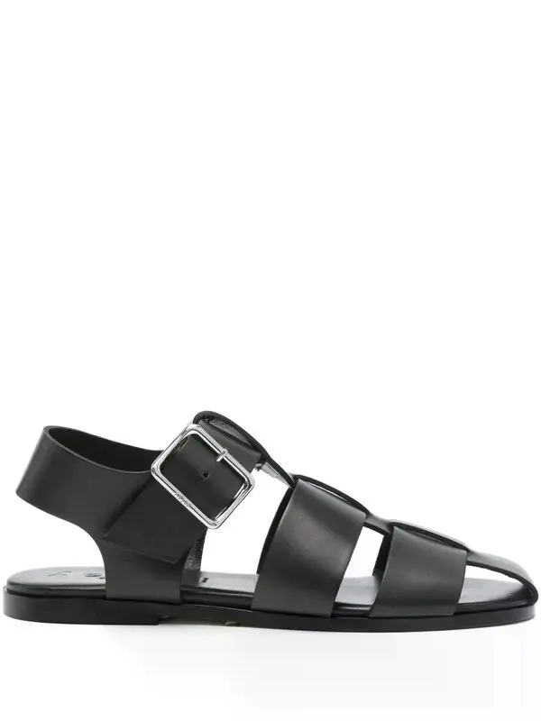 AeydĒ Caged Sandals - Black
