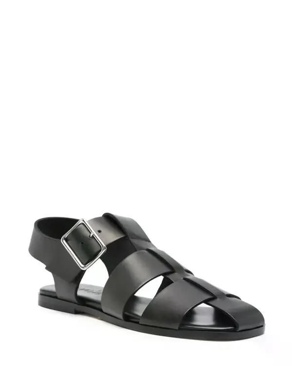 AeydĒ Caged Sandals - Black