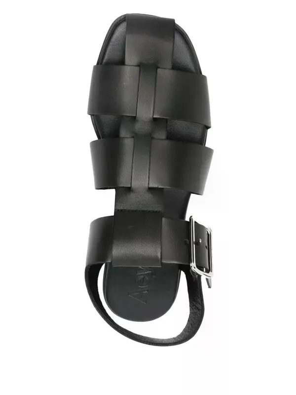 AeydĒ Caged Sandals - Black