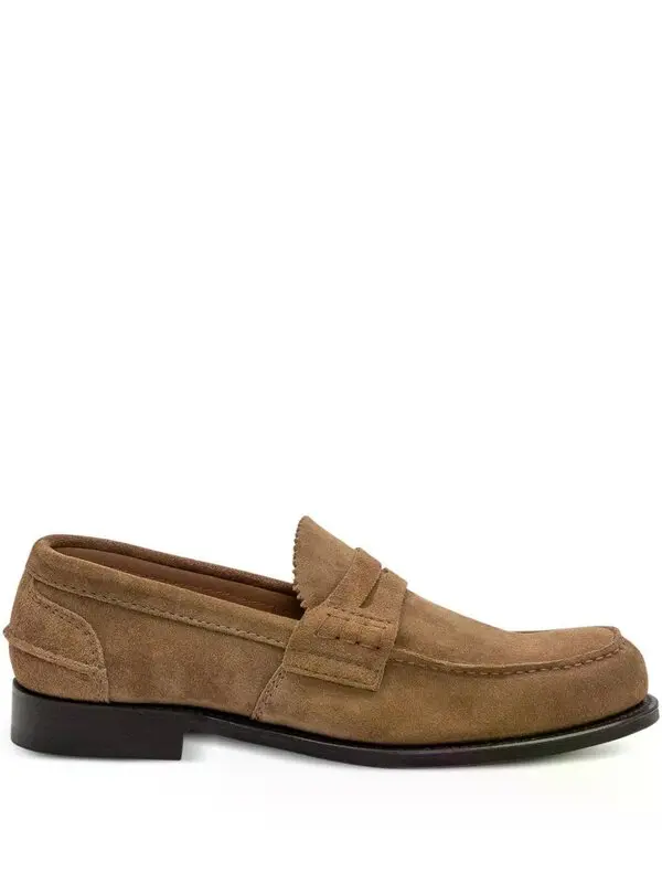 Church's Suede Loafers - Brown