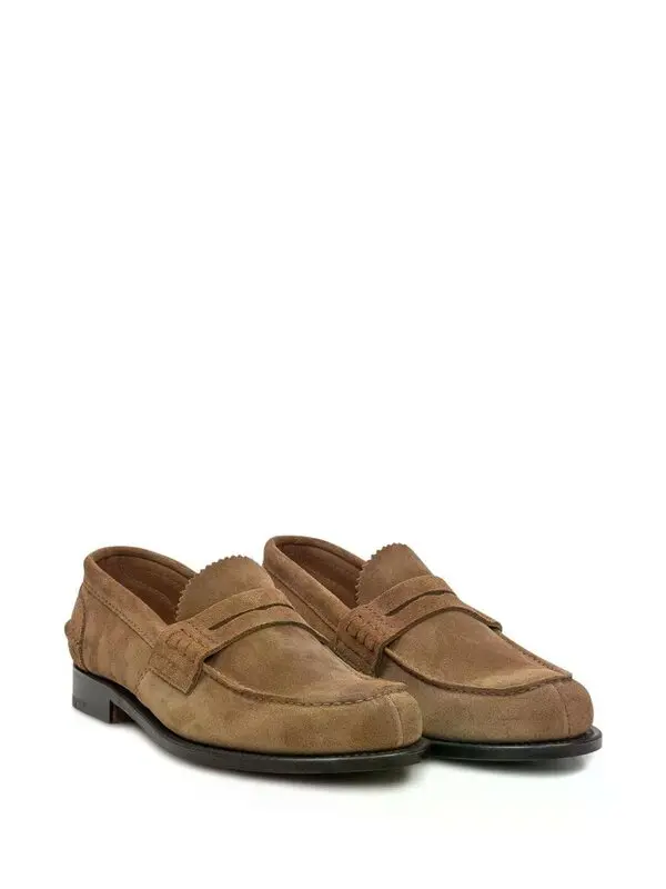 Church's Suede Loafers - Brown