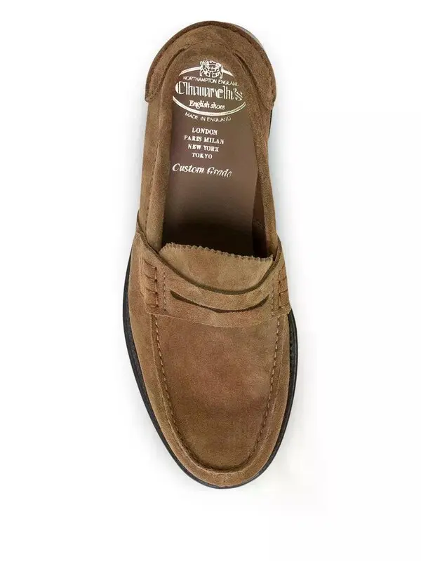 Church's Suede Loafers - Brown