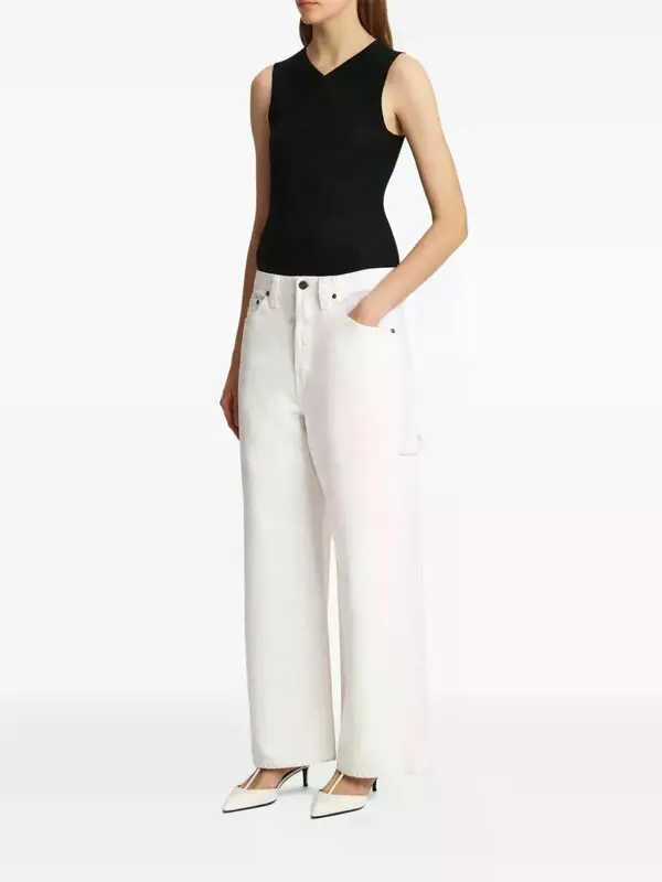 Khaite Sowen Jeans - White