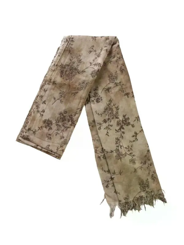 UMA WANG Cotton Scarf - Neutrals