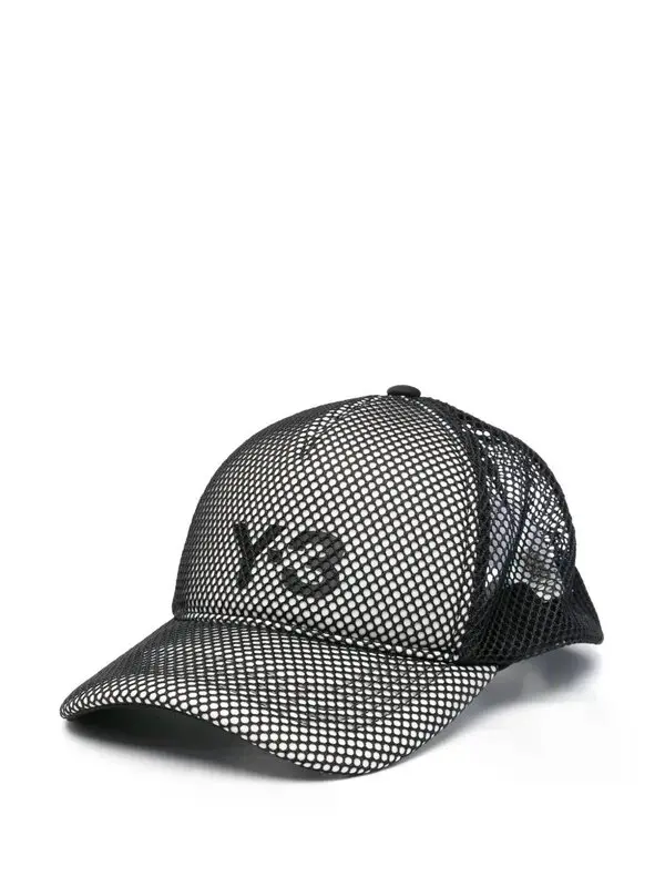 Y3 Logo-print Cap - Black