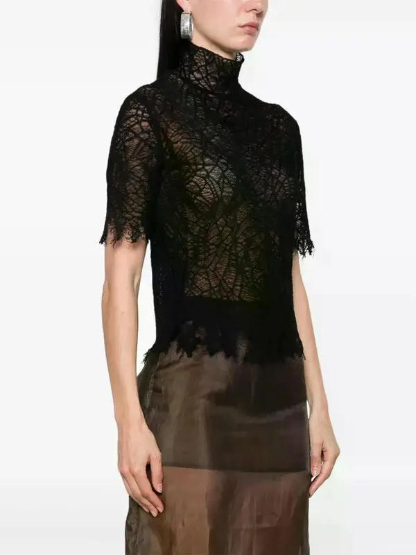 Alexander McQueen Lace T-shirt