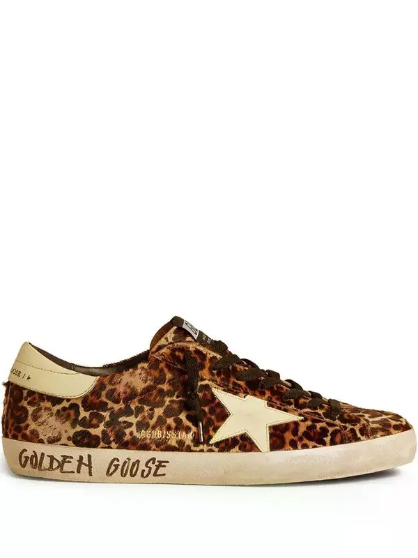 GOLDEN GOOSE Super-star Sneakers - Brown