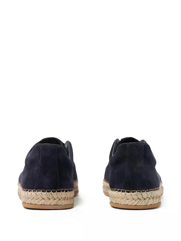 SCAROSSO Suede Espadrilles - Blue