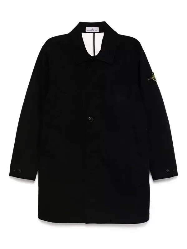 Stone Island Cotton Trench Coat