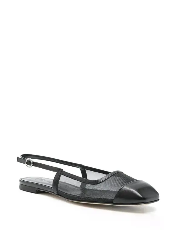 AeydĒ Mesh Ballerina Flats