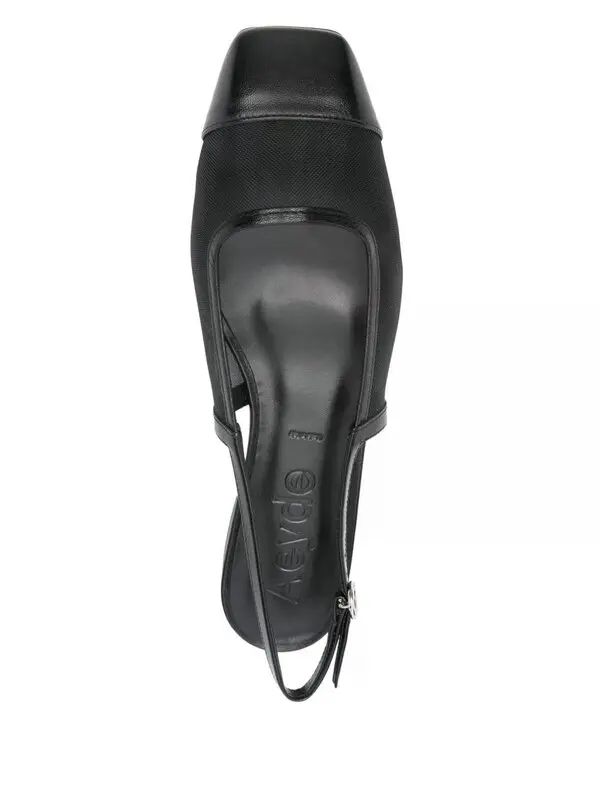 AeydĒ Mesh Ballerina Flats