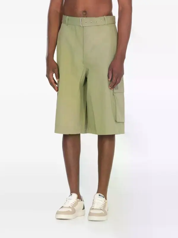 Maison Kitsuné Cotton Cargo Shorts