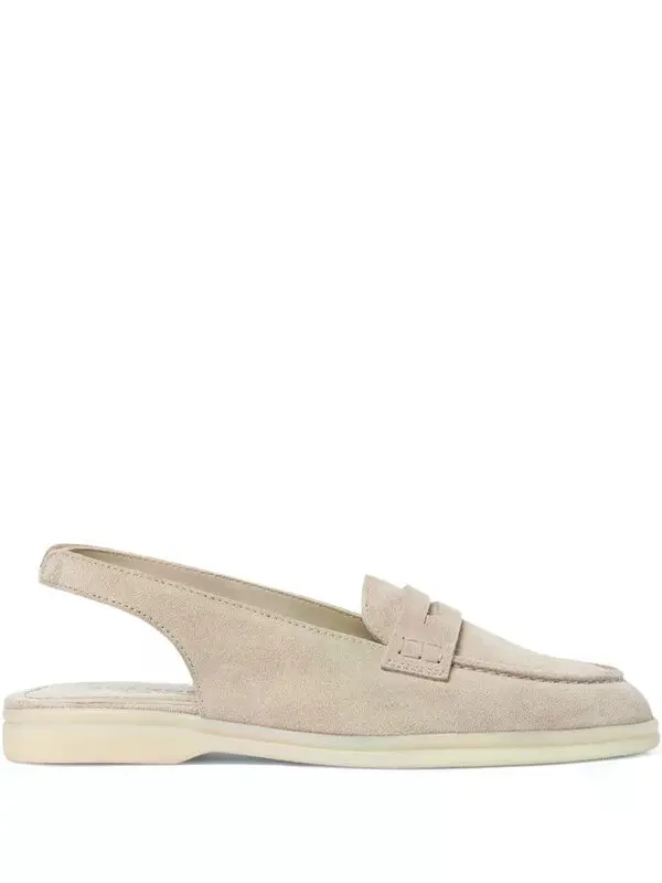 SCAROSSO Leila Loafers - Neutrals