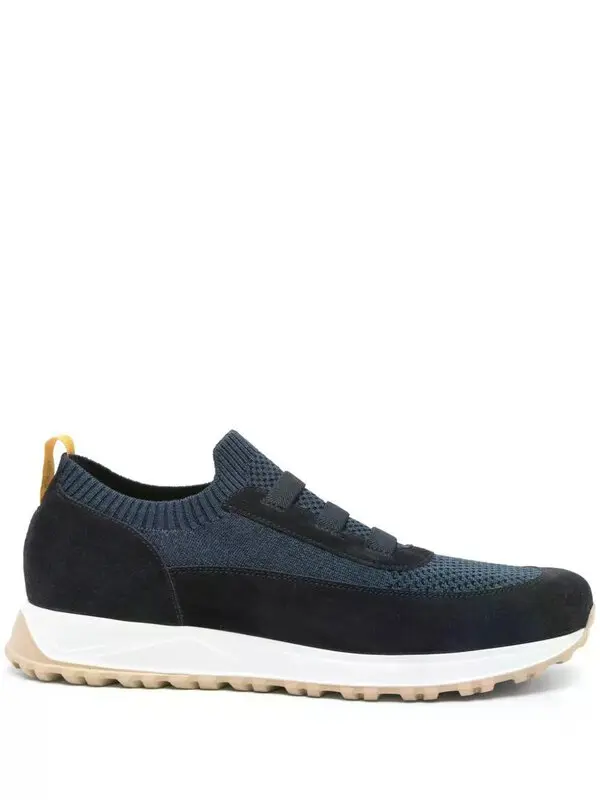 DOUCAL'S Panelled Sneakers - Blue