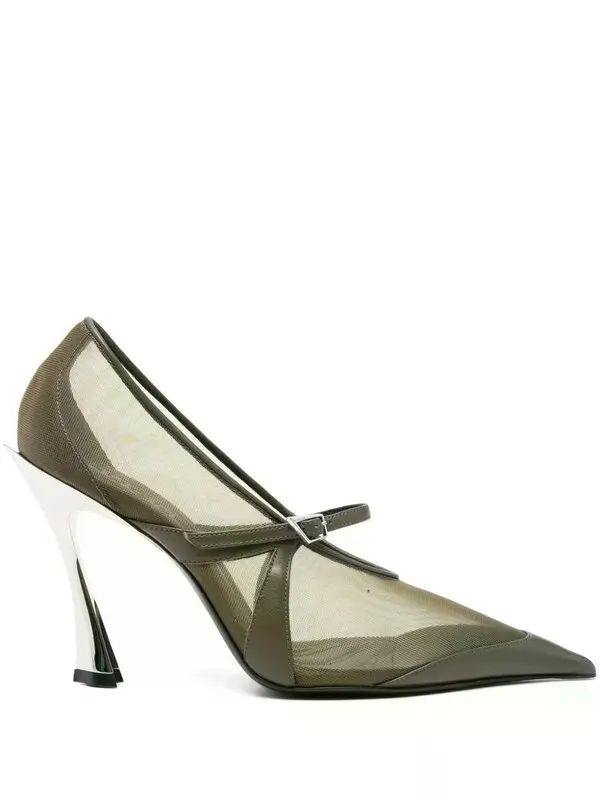 MUGLER 100mm Mesh Pumps