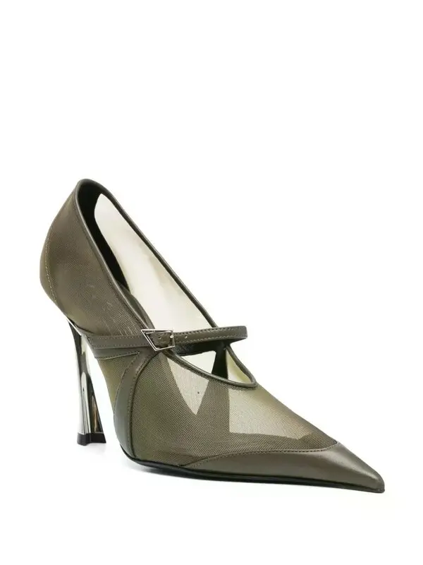MUGLER 100mm Mesh Pumps