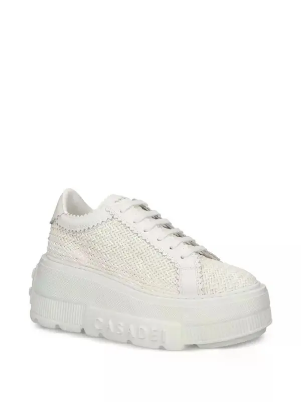 Casadei Nexus Platform Sneakers - White