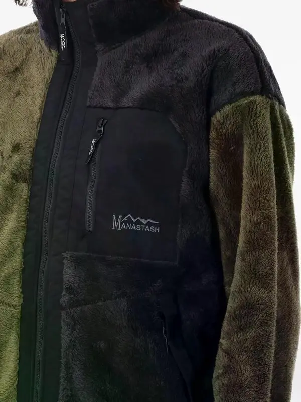 MANASTASH Panelled Fleece Jacket