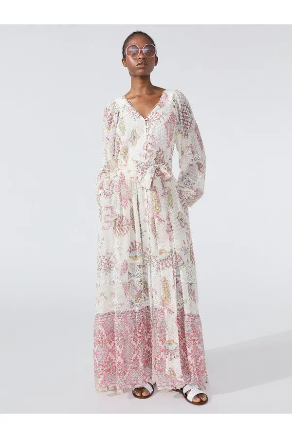Hayley Menzies Dylan Silk Maxi Dress In Red - 50% Off | Editorialist