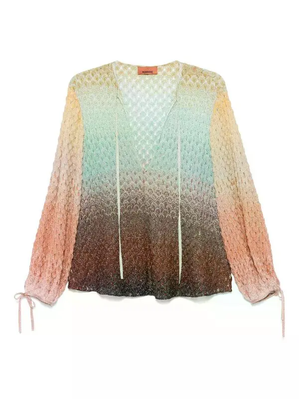 Missoni Dégradé V-neck Blouse
