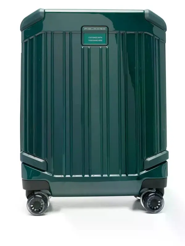 PIQUADRO Four-wheel Cabin Suitcase - Green