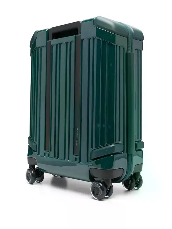 PIQUADRO Four-wheel Cabin Suitcase - Green