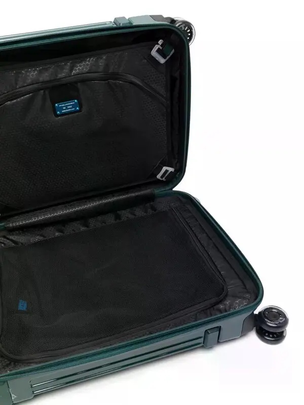 PIQUADRO Four-wheel Cabin Suitcase - Green