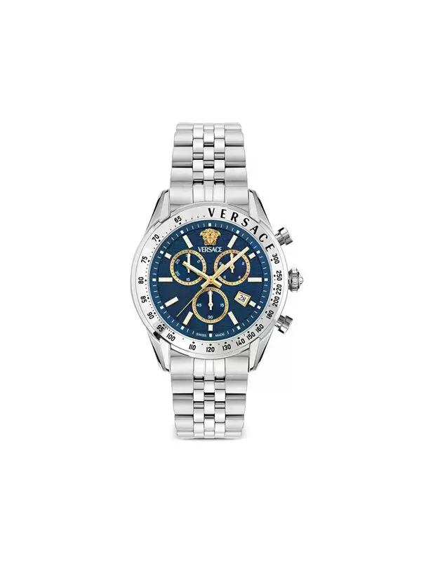 Versace Chronograph Watch 44mm - Blue