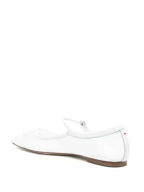 AeydĒ Uma Ballet Flats - White