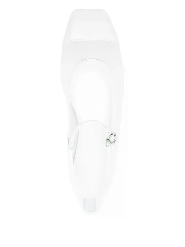 AeydĒ Uma Ballet Flats - White