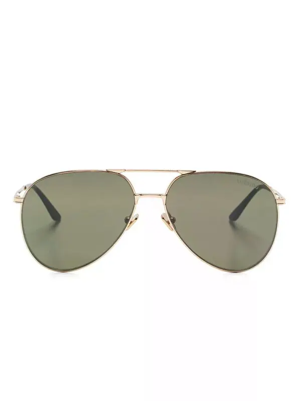 Valentino Garavani Vlogo Signature Sunglasses - Gold