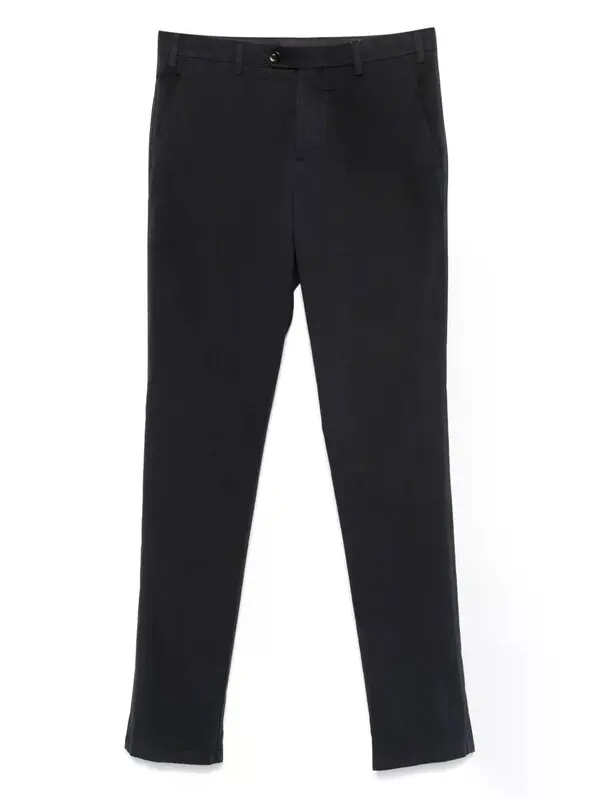 Canali Twill Chinos - Blue