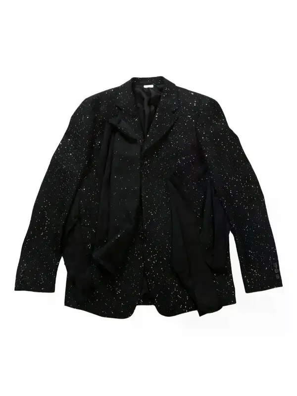 Comme Des Garçons Ruffle-detailing Blazer
