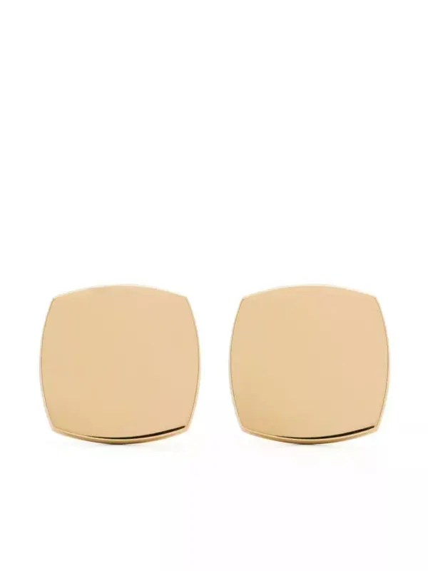 Tom Wood Large Umi Stud Earrings - Gold