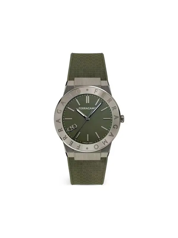 FERRAGAMO Gancini 41mm - Green