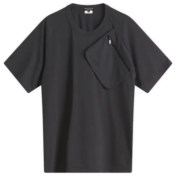 Comme Des Garçons Zip Short Sleeve T-shirt