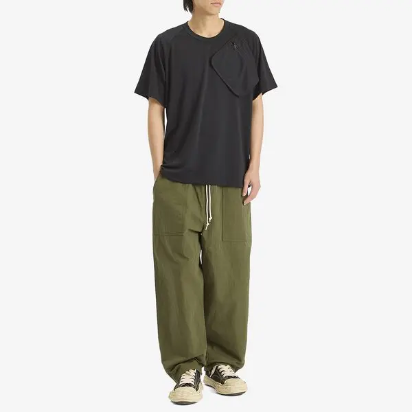 Comme Des Garçons Zip Short Sleeve T-shirt
