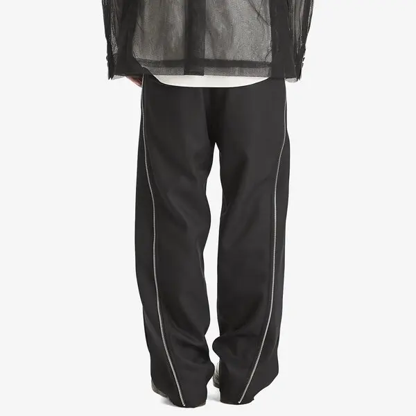 Comme Des Garçons Wool Zip Trousers