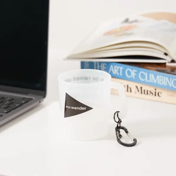 AND WANDER Logo Mug - Off White