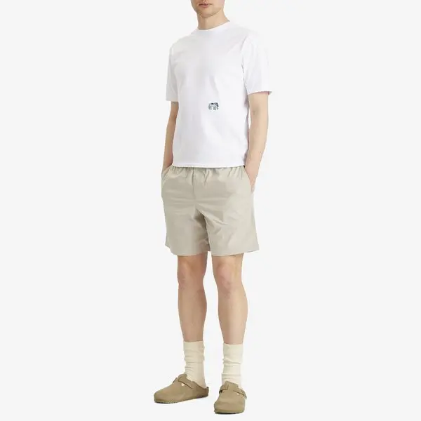 Maison Kitsuné Handwriting Ripstop Shorts