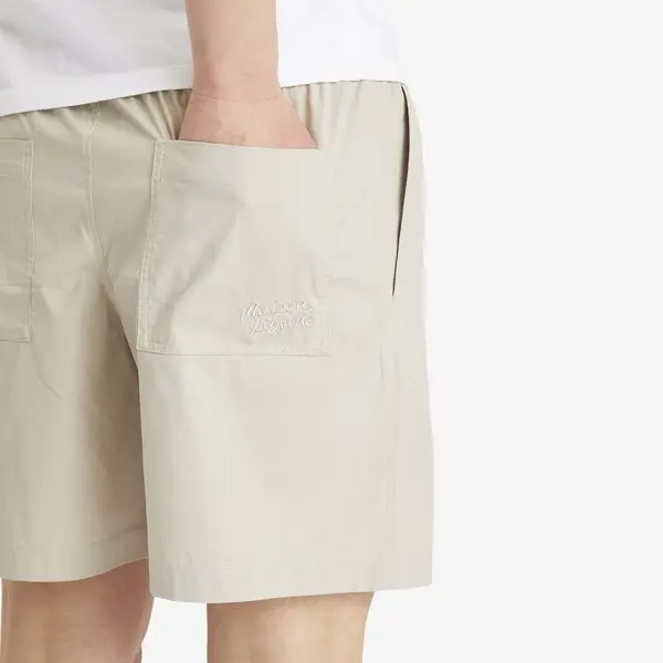 Maison Kitsuné Handwriting Ripstop Shorts