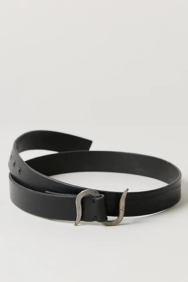 TAGLIOVIVO Serpent Buckle Belt - Black