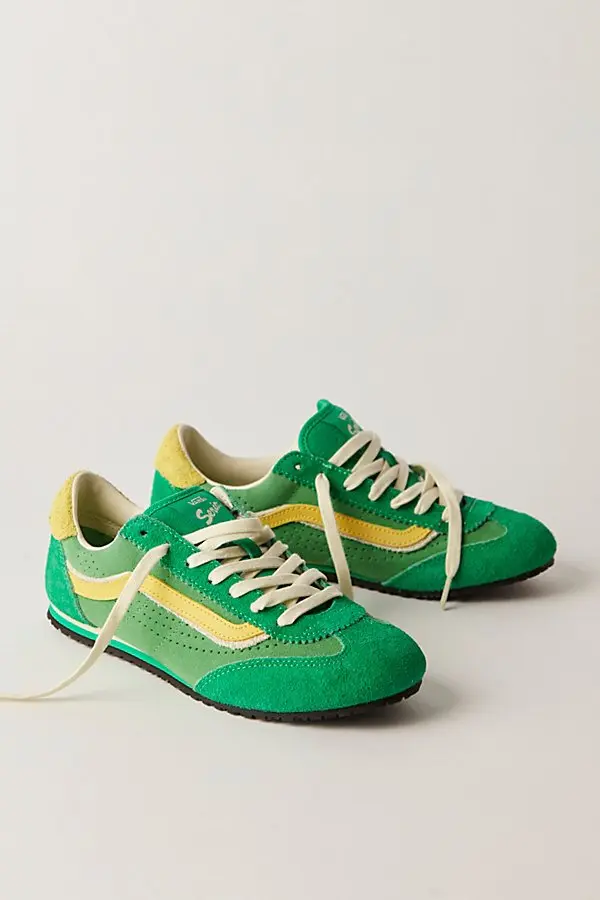 VANS Super Lowpro Sneakers - Vivid Verdant/space Ylw