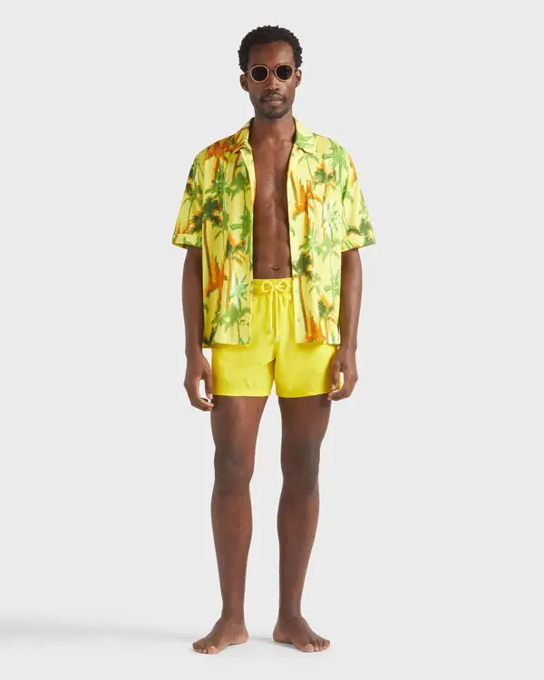 Vilebrequin Stretch Swim Trunks - Yellow