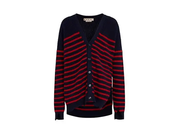 Marni Striped Cardigan
