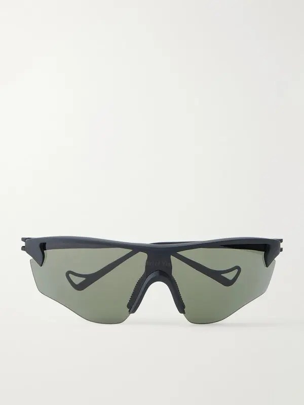 DISTRICT VISION Junya Racer D-frame Sunglasses - Black