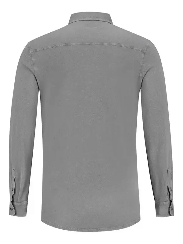 Fedeli Long-sleeve Button-down Shirt